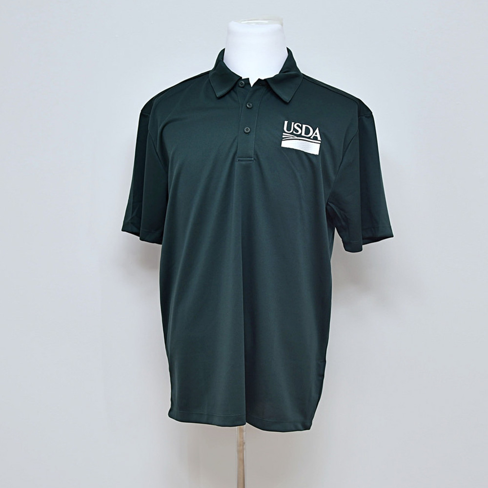 USDA Polo - Green - USDA Employee Services & Recreation Association