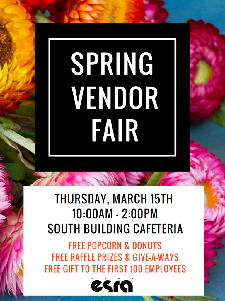 Spring Vendor Fair - USDA Employee Services & Recreation Association