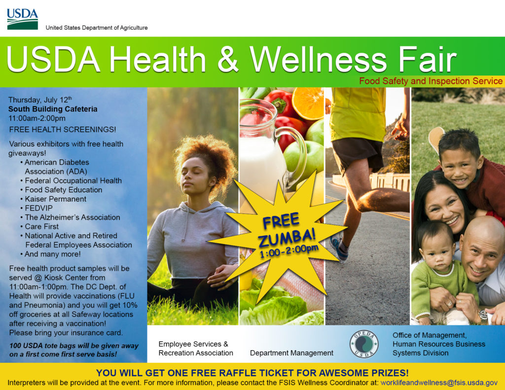 FSIS Health Fair - USDA Employee Services & Recreation Association