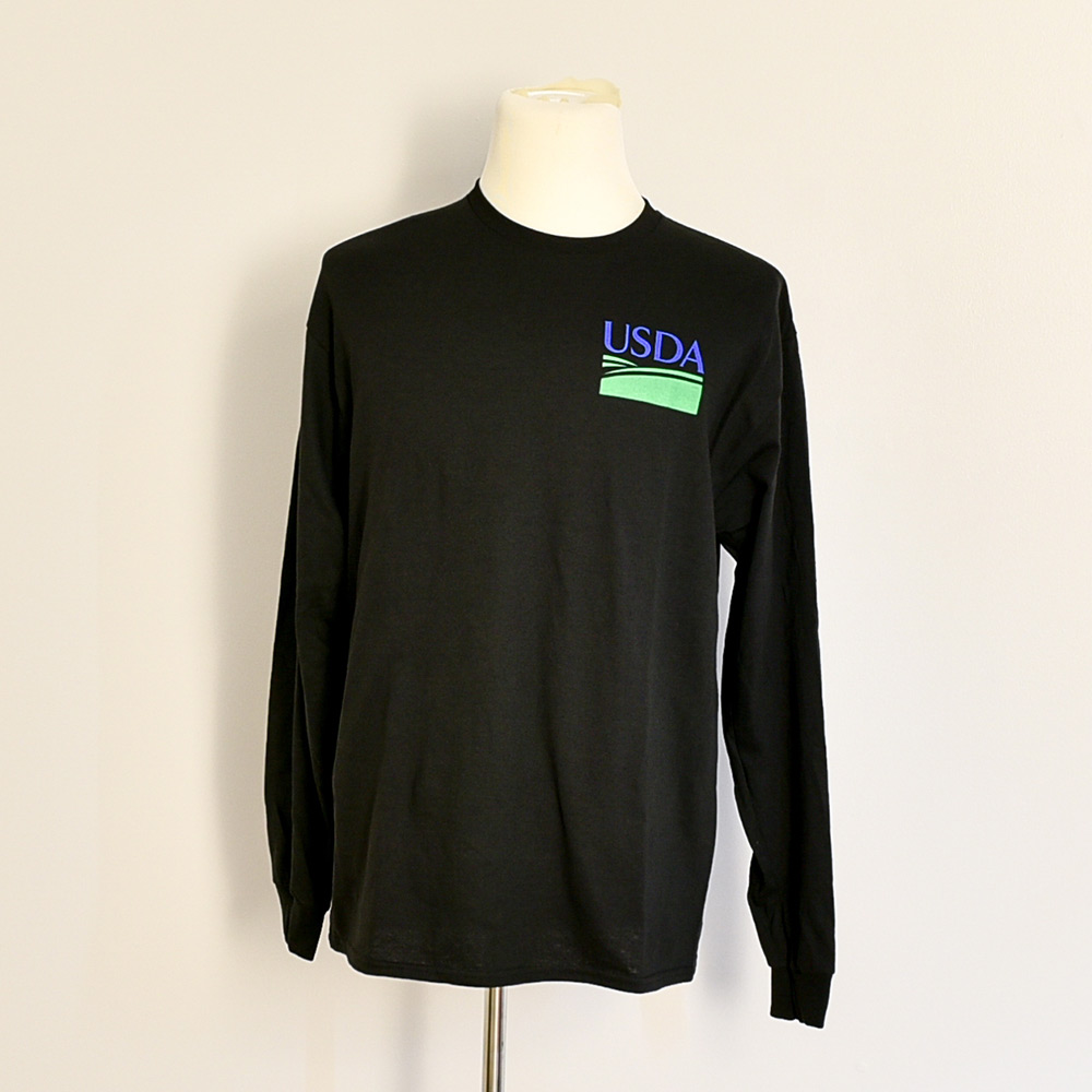 Black Long Sleeve T-Shirt | USDA Employee Services & Recreation Association