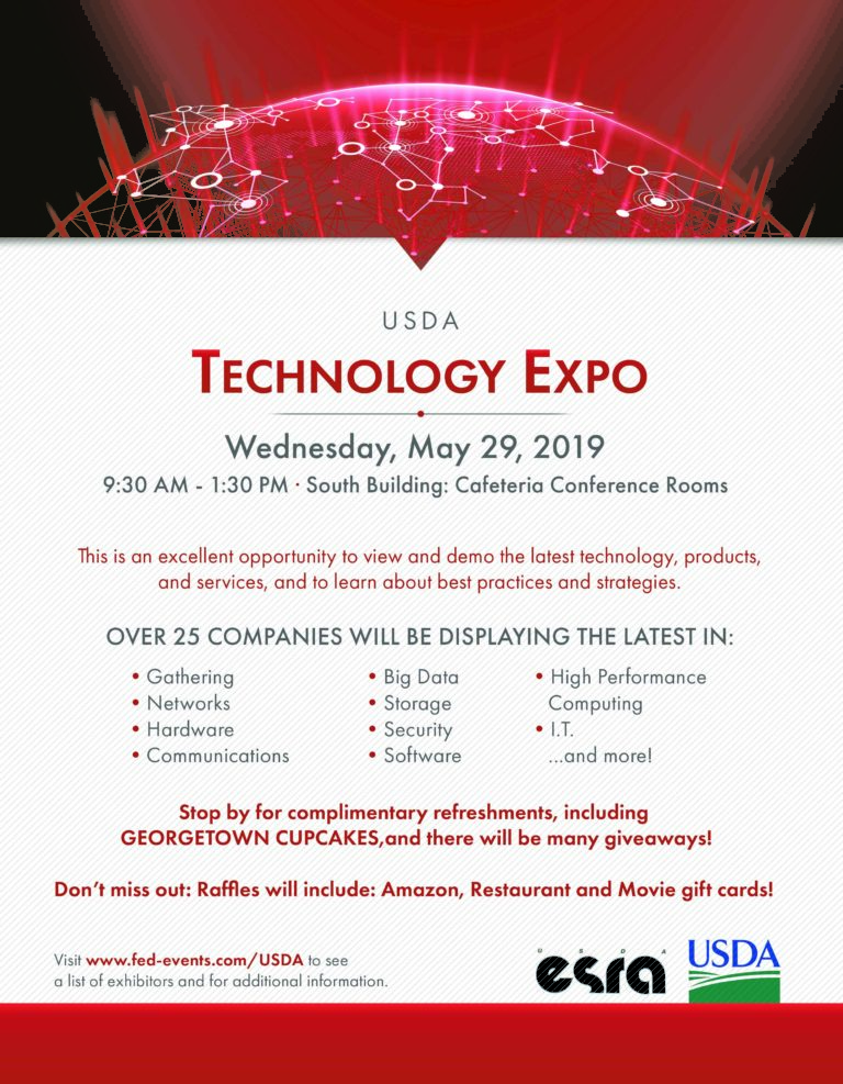 USDA Technology Expo - USDA Employee Services & Recreation Association